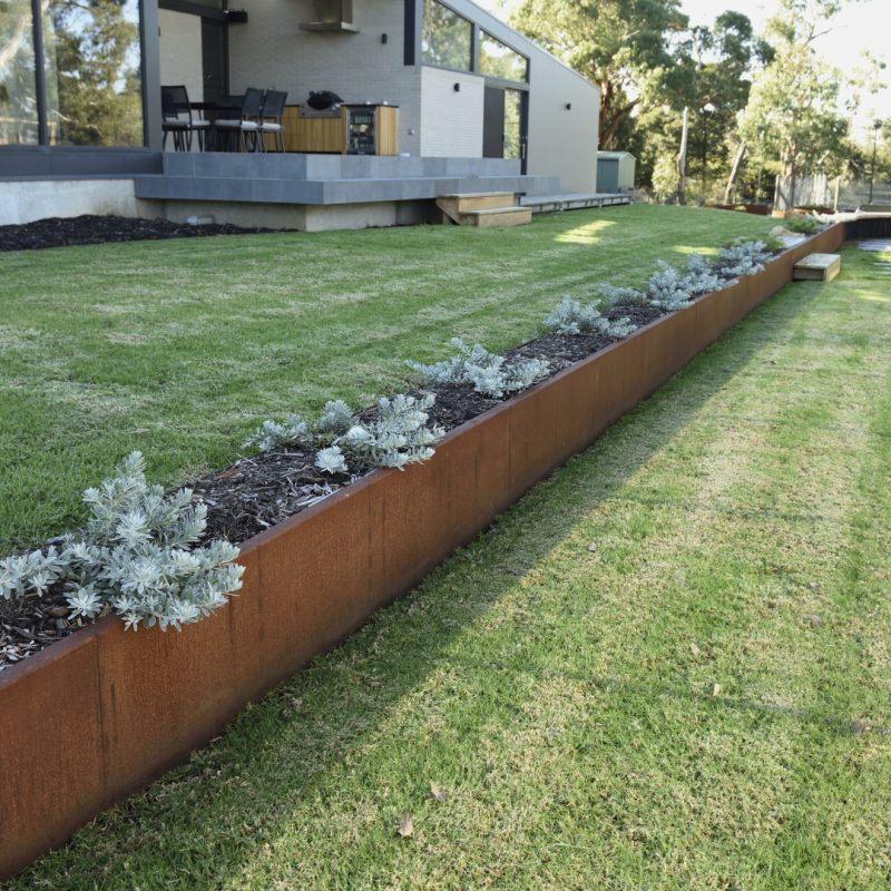 REDCOR® Corten Steel Garden Edging - Bamboo Plus