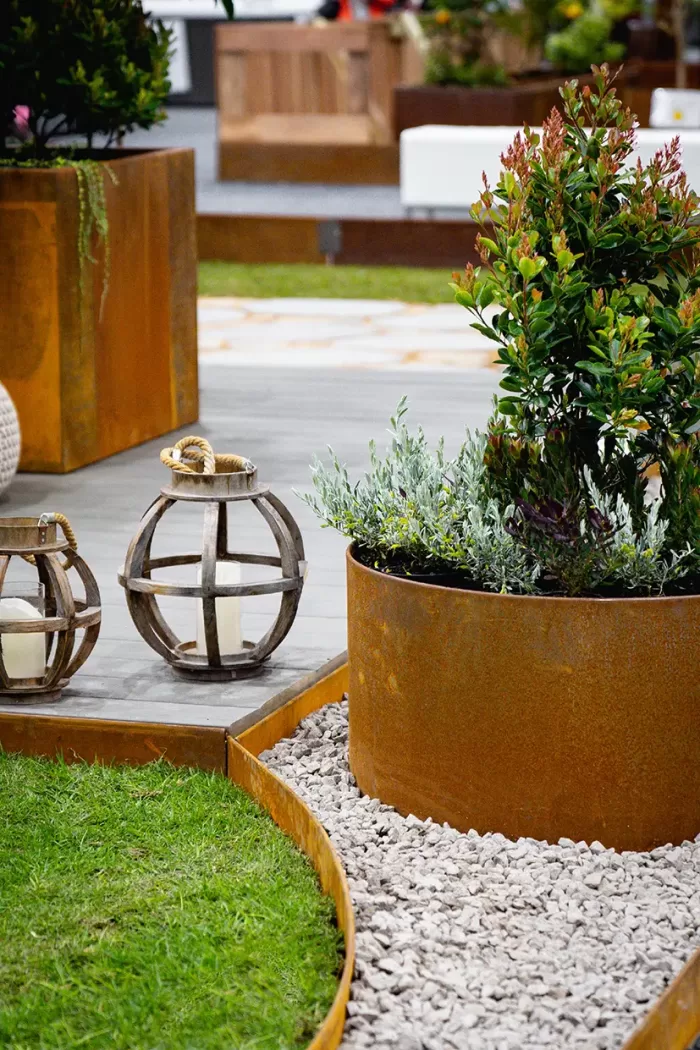 REDCOR® Corten Steel Planter Rings - Bamboo Plus