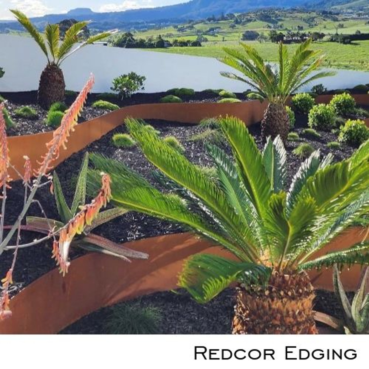 REDCOR® Corten Steel Garden Edging - Bamboo Plus