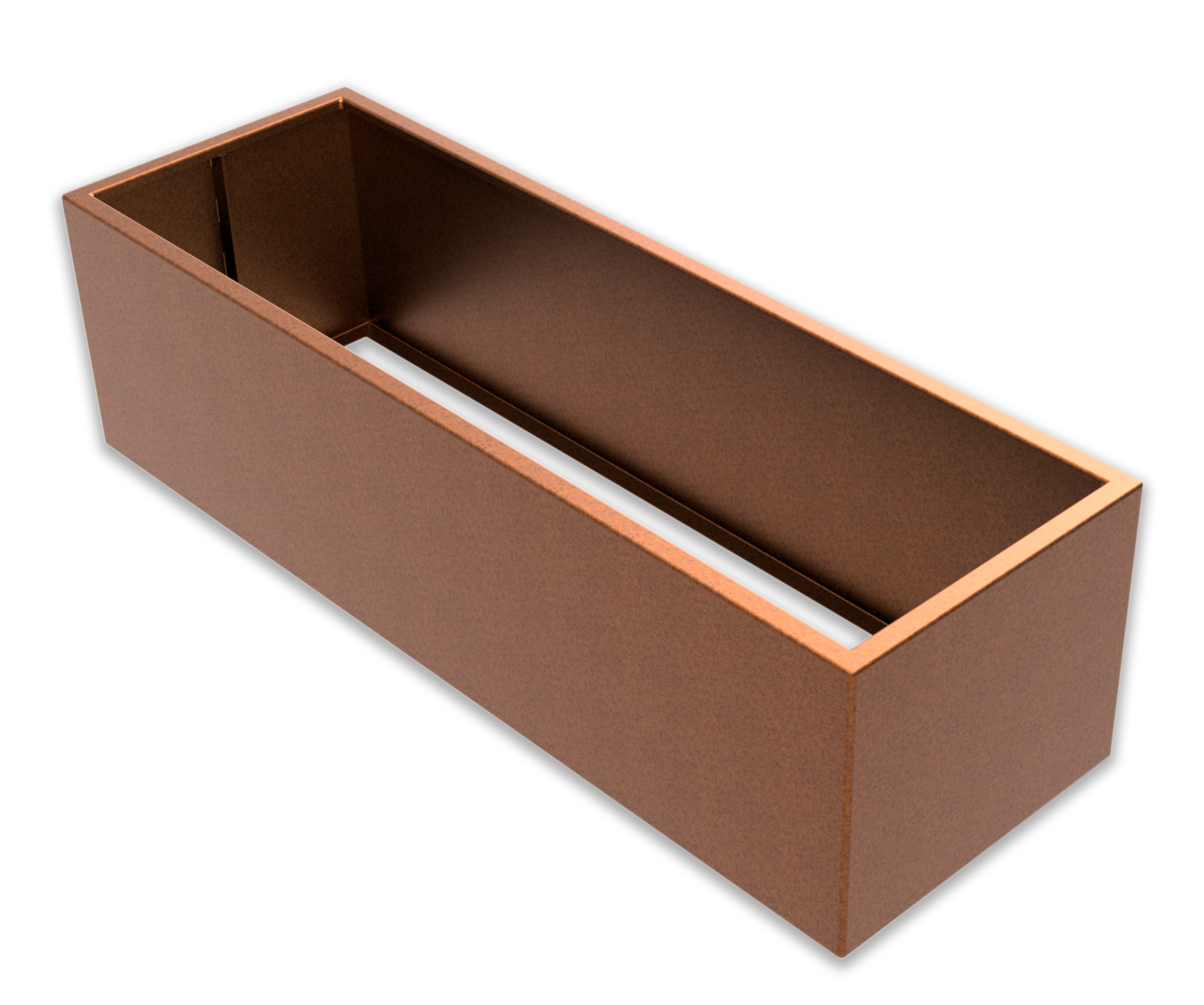 REDCOR® Corten Steel Modular Planter Boxes - Extenders - Bamboo Plus